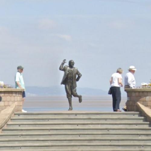Statue of Eric Morecambe in Morecambe, United Kingdom (Google Maps)