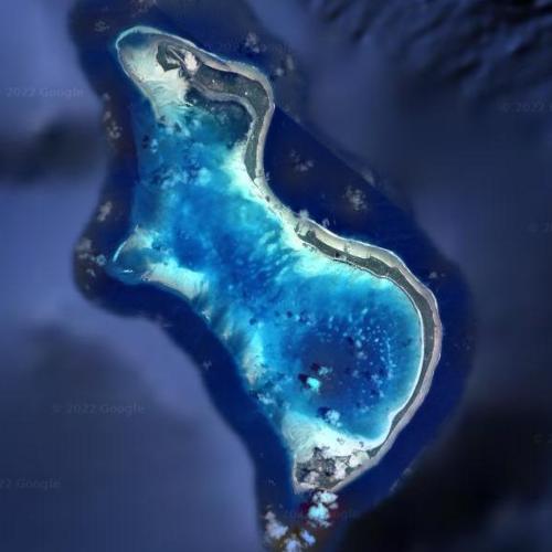 Onotoa in Tekawa, Kiribati (Google Maps)
