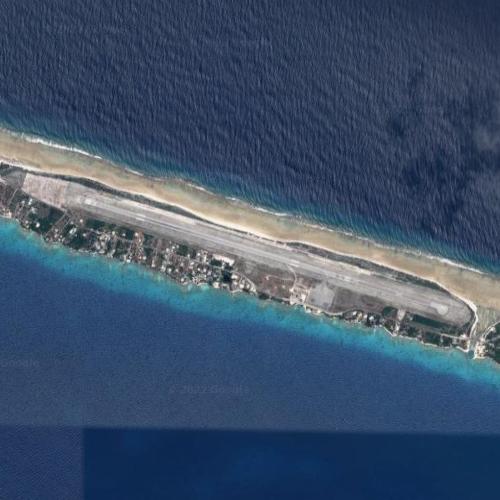 Rangiroa Airport (NTTG) in Rangiroa, French Polynesia (Google Maps)