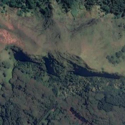 Mont Mokoto in Rikitea, French Polynesia (Google Maps)