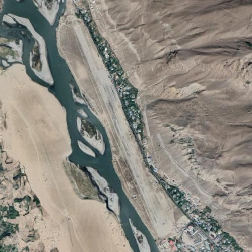 Khorog Airport in Khorog, Tajikistan (Google Maps)