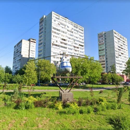 Mi-2 in Lobnya, Russian Federation (Google Maps)