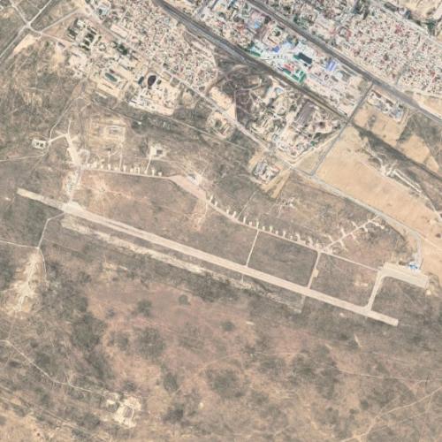 Balkanabat Airport in Balkanabat, Turkmenistan (Google Maps)