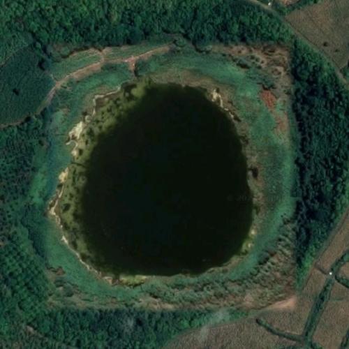Lake Antoine in Simon, Grenada (Google Maps)