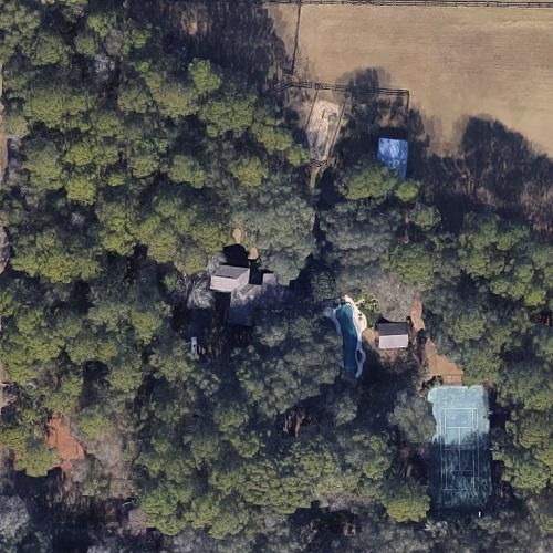 George Clinton's house (Funk singer) in Tallahassee, FL (Google Maps)