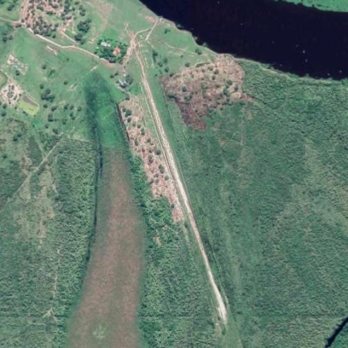 Puerto Leda Airport in Fuerte Olimpo, Paraguay - Virtual Globetrotting