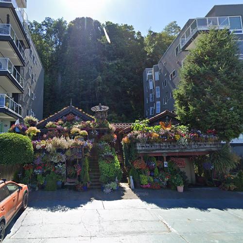 Alki Flower Houses in Seattle, WA (Google Maps)