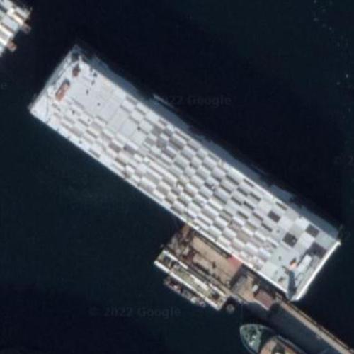 Russian AS-31 Losharik Spy Submarine Shield Enclosure in Polyarnyy ...