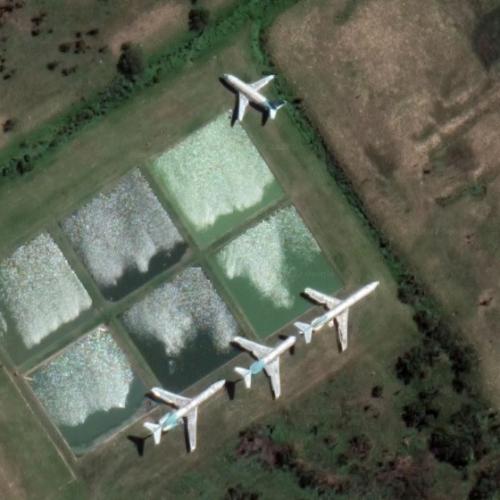 B727, B737 in Santa Cruz, Bolivia (Google Maps) (#2)