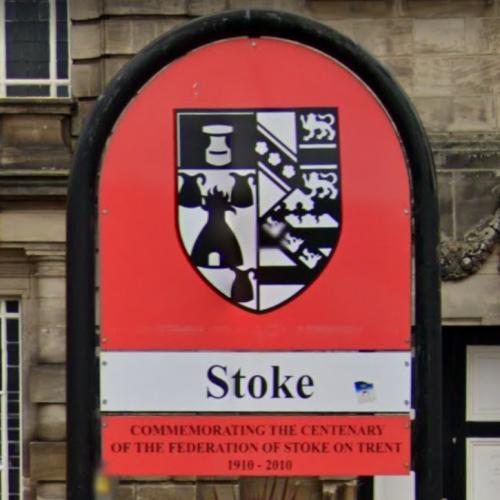 Stoke-on-Trent Centenary Sign in Stoke-on-Trent, United Kingdom ...