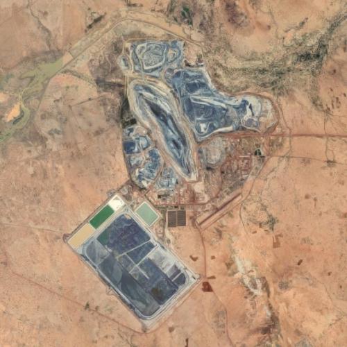 Essakane Gold Mine in Gorom-Gorom, Burkina Faso (Google Maps)