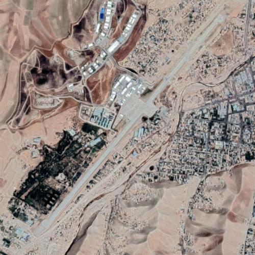 Qala i Naw Airport in Qala I Naw, Afghanistan (Google Maps)