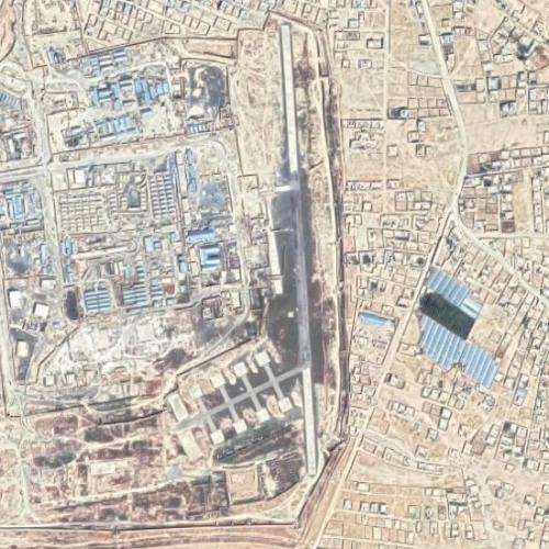 Forward Operating Base Arian in Ghazni, Afghanistan (Google Maps)