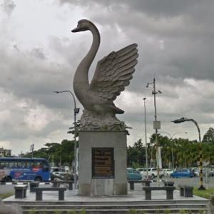 Symbol of Sibu in Sibu, Philippines - Virtual Globetrotting