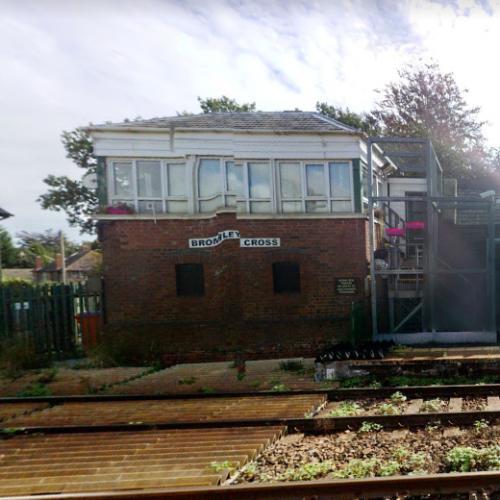 Bromley Cross Signal Box in Bolton, United Kingdom (Google Maps)