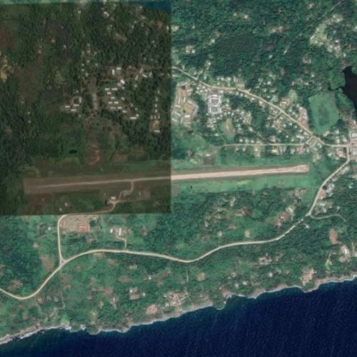 Misima Island Airport in Misima Island, Papua New Guinea (Google Maps)