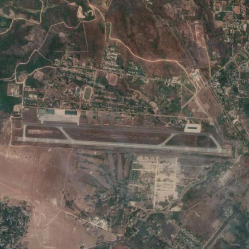 Hmawbi Air Base in Hmawbi, Myanmar (Google Maps)