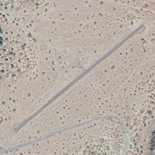 Bol-Bérim Airport in Bol, Chad (Google Maps)