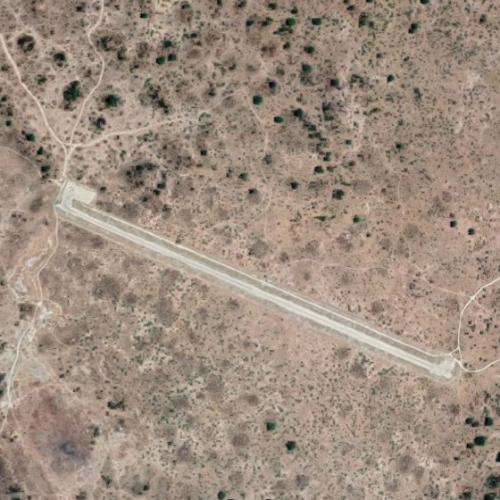 Abu Airport in Nokaneng, Botswana (Google Maps)