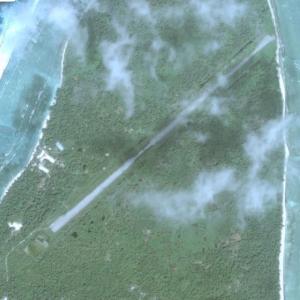 Woleai Atoll Airport in Woleai, Micronesia, Federated States of ...
