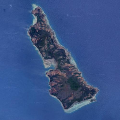 Île Pott in Waala, New Caledonia (Google Maps)