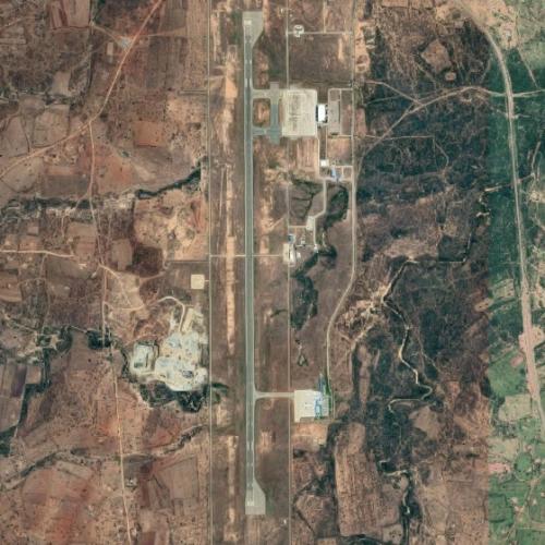 King Mswati III International Airport in Simunye, Swaziland (Google Maps)