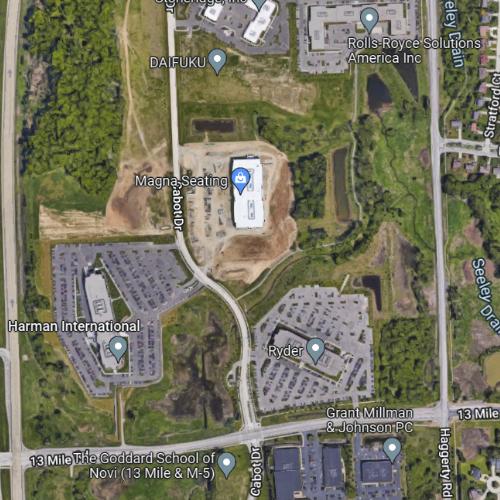 Second office for CREEM Magazine in Novi, MI (Google Maps)