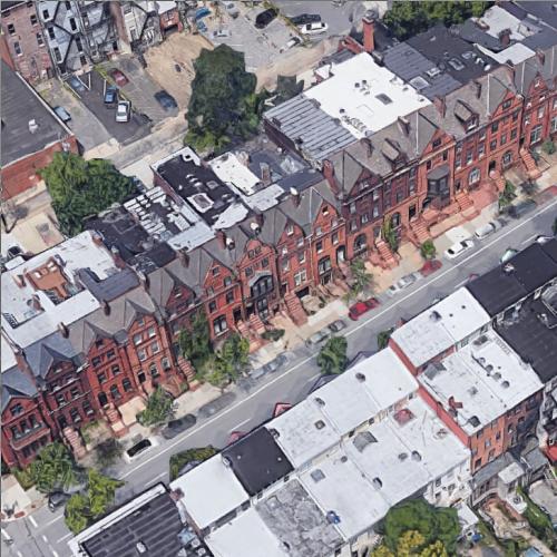 Belvedere Terrace in Baltimore, MD (Google Maps)