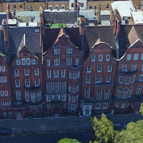 Sussex House School in Chelsea, United Kingdom (Google Maps)