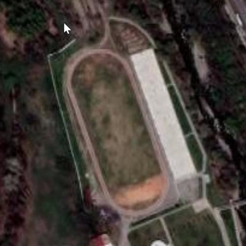 Osh State University Football Ground in Osh, Kyrgyzstan (Google Maps)