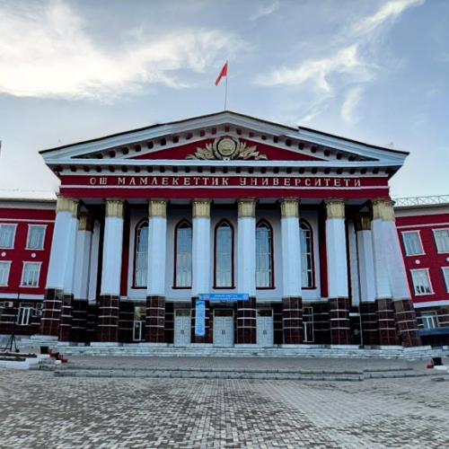 Osh State University (OshSU) in Osh, Kyrgyzstan (Google Maps)