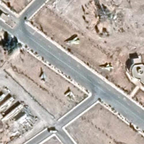Aircraft static display in Mecheria, Algeria - Virtual Globetrotting