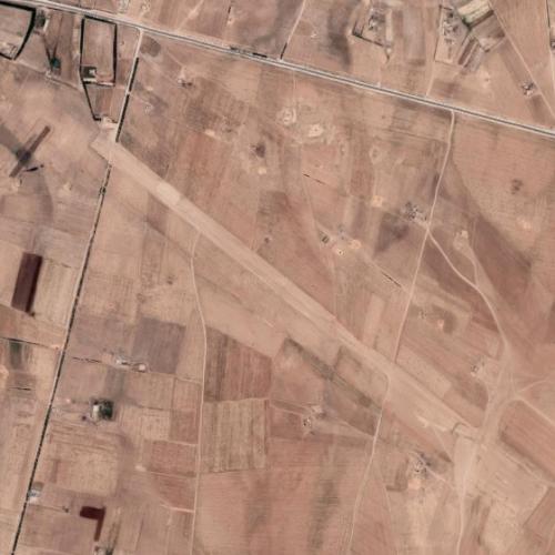 Tsletsi Airport in Djelfa, Algeria (Google Maps)