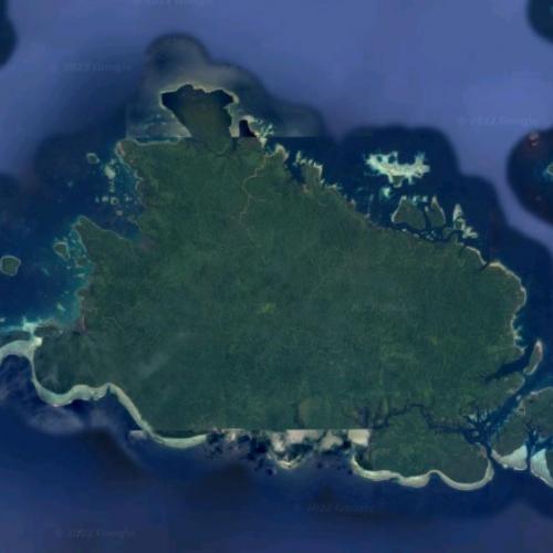 Shortland Island in Shortland Island, Solomon Islands (Google Maps)