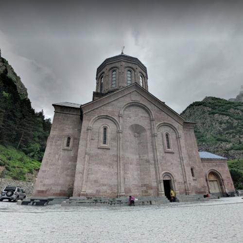 Dariali Monastery Complex in Step’antsminda, Georgia - Virtual ...