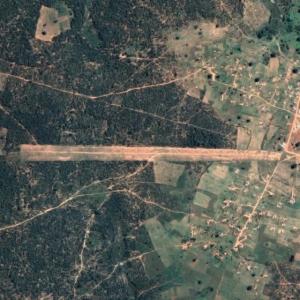 Chinhama Airport in Chinhama, Angola - Virtual Globetrotting