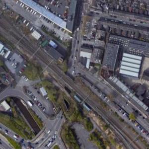 Stoke Road Railway Bridge in Stoke-on-Trent, United Kingdom - Virtual ...