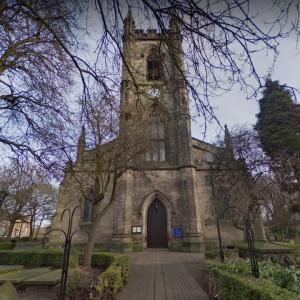 The Minster Church of St. Peter ad Vincula in Stoke-on-Trent, United ...