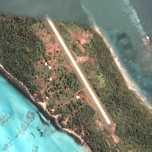 Kaibu Island Airport in Kaibu, Fiji (Google Maps)