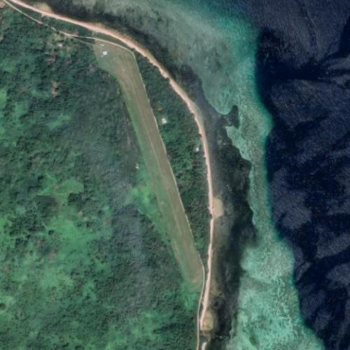 Moala Airport in Naroi, Fiji (Google Maps)