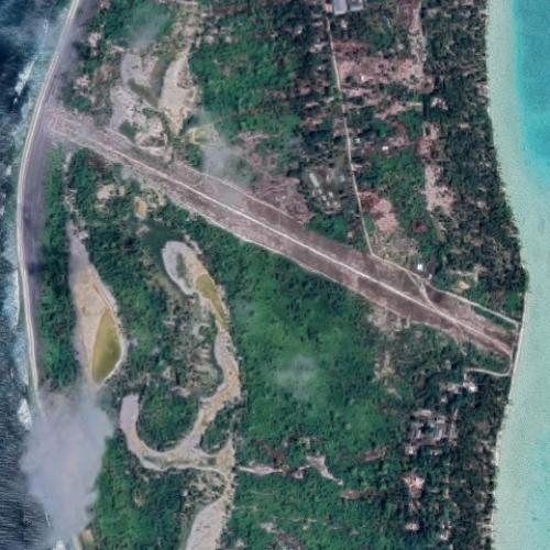 Tabuaeran Island Airport in Napari, Kiribati - Virtual Globetrotting