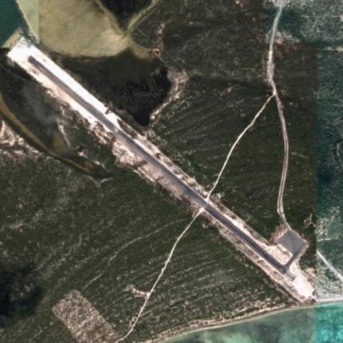 Duncan Town Airport in Duncan Town, Bahamas (Google Maps)