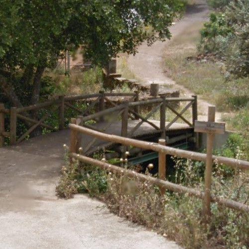 World's shortest international bridge in La Codosera, Portugal ...