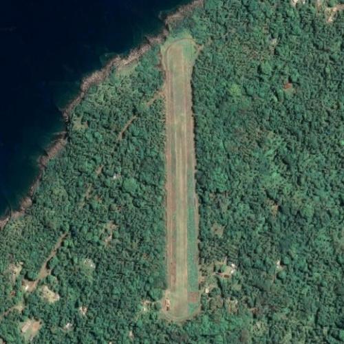 Walaha Airport in Aoba, Vanuatu (Google Maps)
