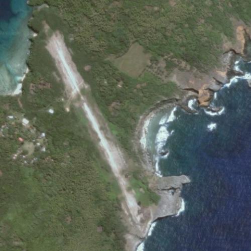 Futuna Airport in Ipao, Vanuatu (Google Maps)