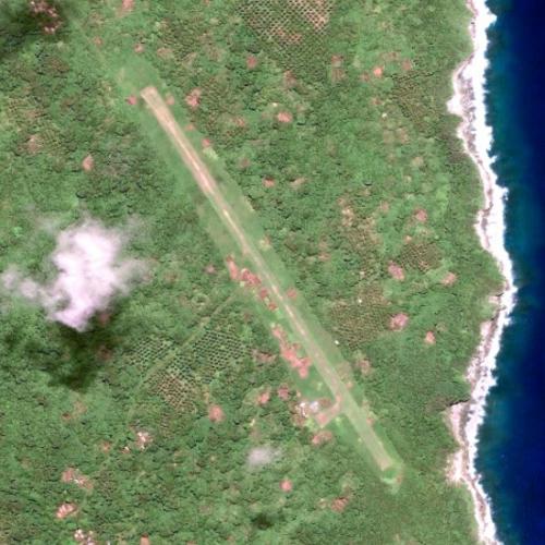 Mota Lava Airport in Sola, Vanuatu (Google Maps)