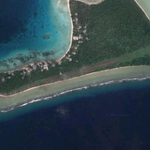 Lae Airport in Lae, Marshall Islands (Google Maps)