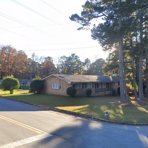 Hellfire Club Band house ("Stranger Things") in Atlanta, GA (Google Maps)