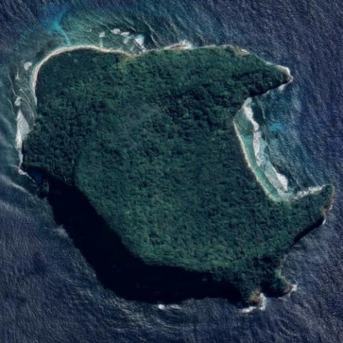 Nuʻutele in Fagalii, Samoa (Google Maps)