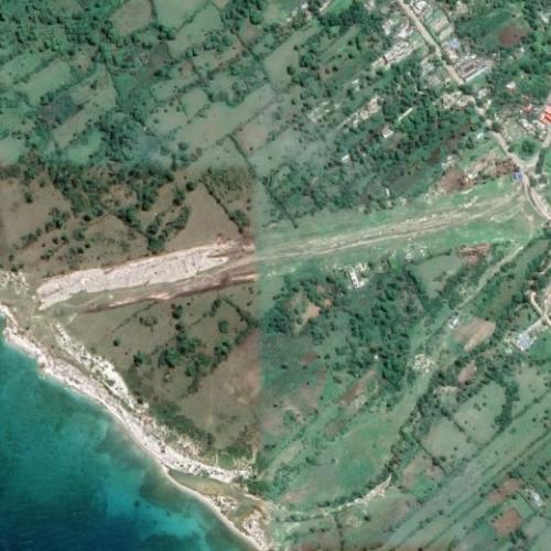 Port-Salut Airport in Roche-à-bateau, Haiti (Google Maps)